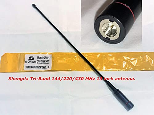 TYT TH-350 Tri-Band Radio 2 Meter, 1.25 Meter (220MHz), 70cm (440 MHz) Analog Radio with Tri-Band Antenna Ship from US only