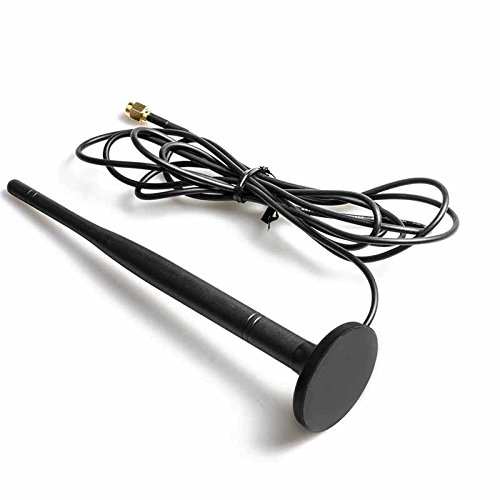 Haloview A-3M 5DBi Magnet Antenna High Gain 2.4G Antenna Signal Booster Amplifier Modem Directional Adapter with 3M Cable for Haloview MC7101 MC7108 MC5101(A-3M)