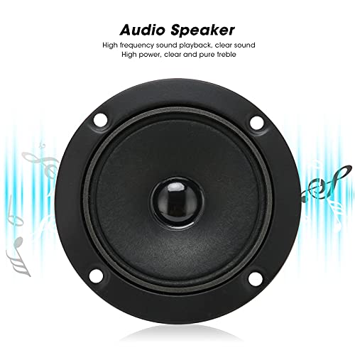 753 3in 4 Ohm Loudspeakers, 5W Speaker Audio Loudspeaker Tweeter Magnetic HiFi Treble Speaker