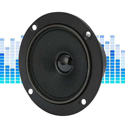 753 3in 4 Ohm Loudspeakers, 5W Speaker Audio Loudspeaker Tweeter Magnetic HiFi Treble Speaker