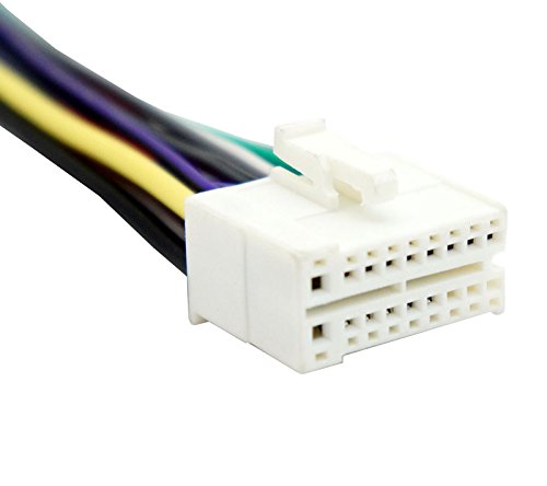 Harmony Audio HA-CLAR18 Compatible with Clarion VZ401 Aftermarket Stereo Radio Receiver Replacement Wire Harness Cable