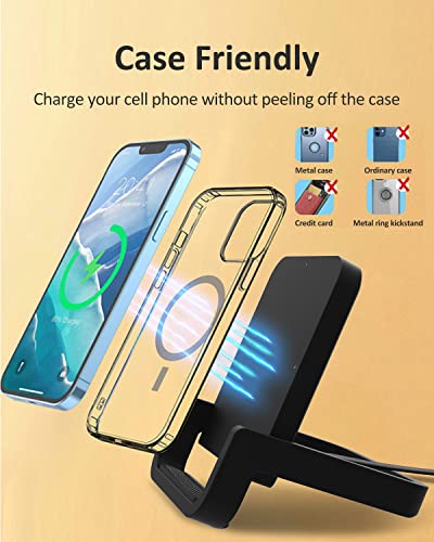 BUBEYYIE Fast Wireless Charger 10W Charging Stand Compatible with iPhone 13 12 11 Pro XR XS X 8 Plus Samsung Galaxy S20 S10 Note 20 10 Google LG and Other Cell Phones…