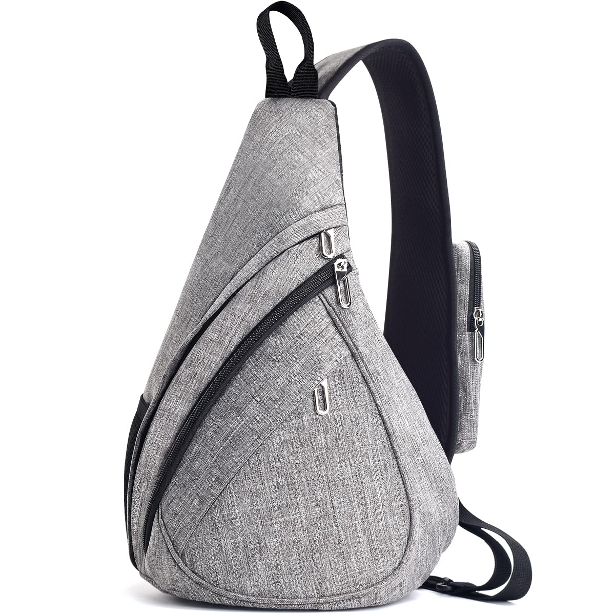 Sajanic Sling Bag Crossbody Sling Backpack Waterproof for Men Women, Lightweight Shoulder Bag for Travel Cycling Camping Daypack