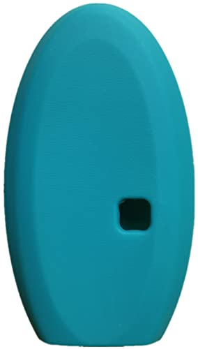 RUNZUIE 5 Buttons Silicone Smart Remote Key Fob Cover Compatible with 2011-2021 2022 Nissan Armada Murano Rogue Maxima Altima Pathfinder 285E3-3TP5A KR5S180144014 (Dark Green)