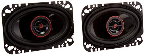 Cerwin-Vega H746 4" x 6" 30W RMS / 275W MAX 2-Way Coaxial Speakers Set of 2 - Black