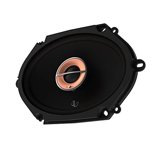Infinity 6β x 8β Two-Way car Audio Multi-Element Speaker/No Grill, Black, (INFSPKKA683XFAM)