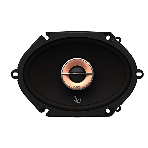 Infinity 6β x 8β Two-Way car Audio Multi-Element Speaker/No Grill, Black, (INFSPKKA683XFAM)