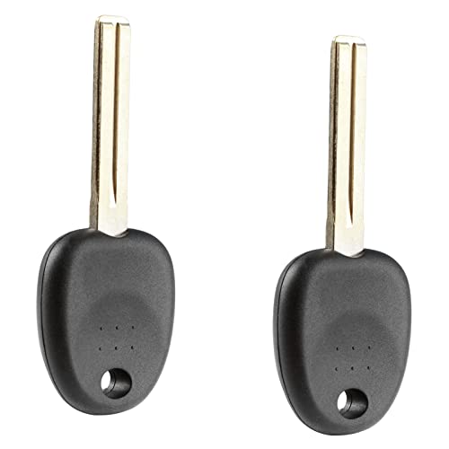 USA Remote Fob Transponder Car Key 46 Chip for 2006-2011 Hyundai Azera, 2009-2012 Hyundai Genesis, 2011-2012 Hyundai Sonata, 2009-2010 Kia Borrego (HY20-PT) (Set of 2)