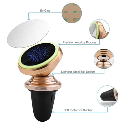 Smash Cake Magnetic Phone Holder for Car Air Vent Holder Clip Compatible with All Smartphones & Tablets