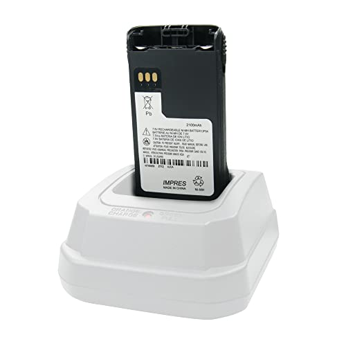 Vineyuan 7.5V 2100mAh Replacement Battery for Motorola NTN9815/A/AR/B NTN9858/A/AR/B/C XTS1500 XTS2500 PR1500 MT1500 Two Way Radio Battery(with IMPRES Function)