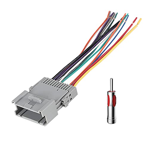 Thewinio Aftermarket Stereo Radio Wiring Harness Connector for GM Chevy Silverado, Chevrolet Suburban, GMC Sierra, Buick, Pontiac, Hummer