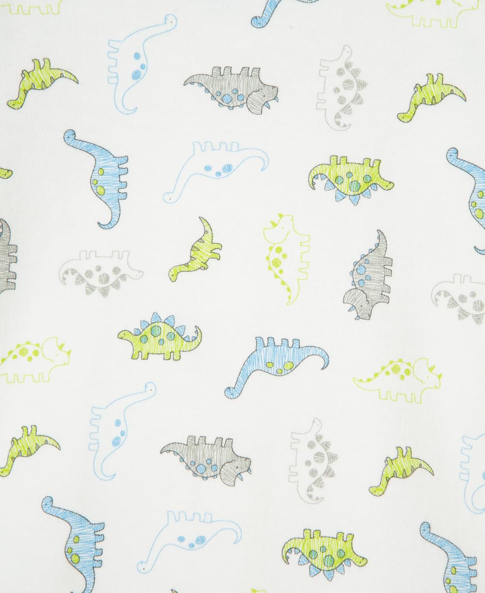 Little Me baby boys and Toddler Sleepers, Dinosaur Print, 3 Months US