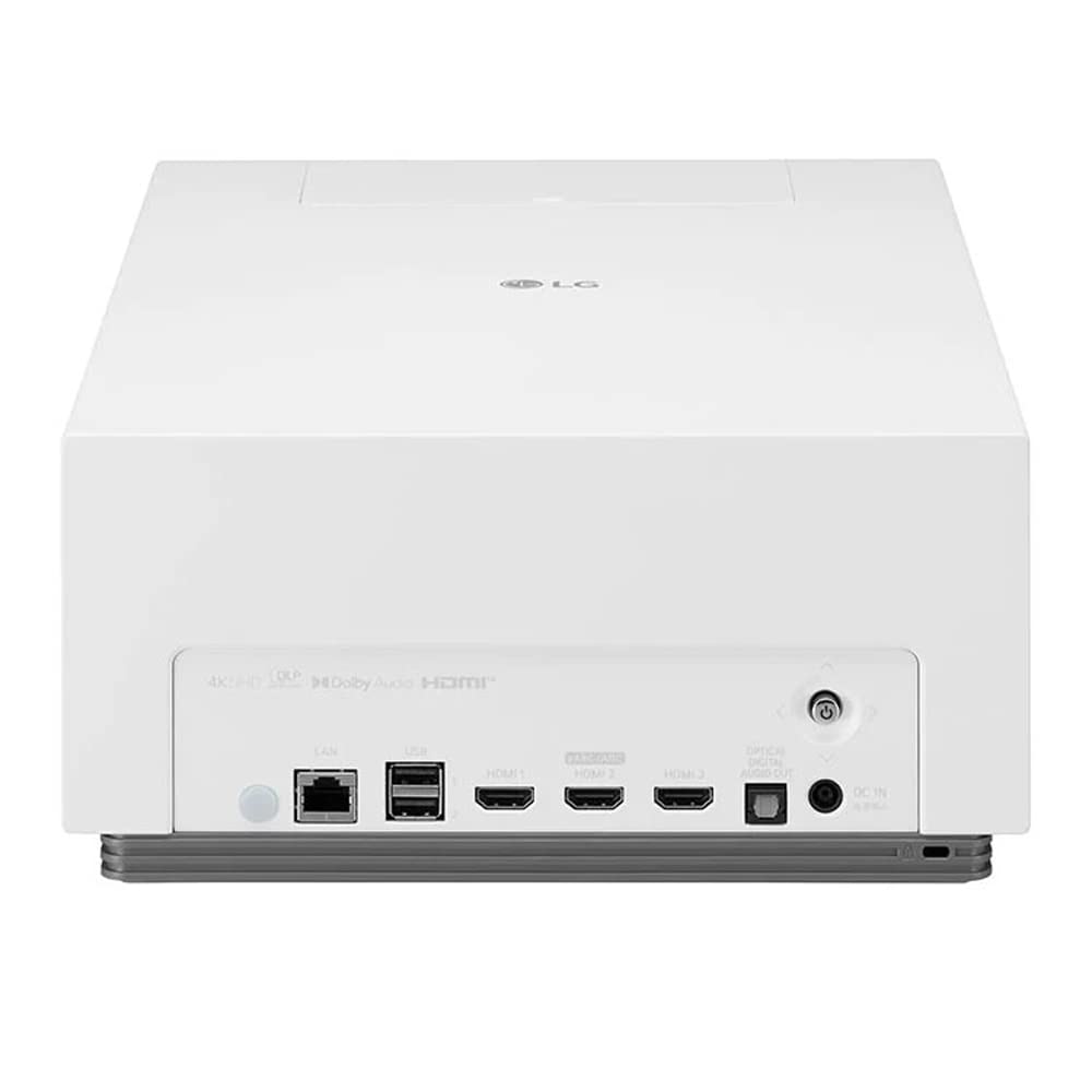 LG HU710PW CineBeam 4K UHD Hybrid Home Cinema Projector (Renewed) Bundle with 4 YR CPS Enhanced Protection Pack