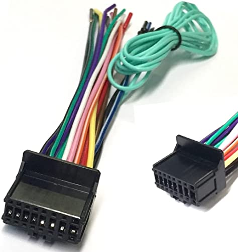 ASC Car Stereo Power Speaker Wire Harness Plug for Select Pioneer/Premier Aftermarket DVD Nav Navigation Radio - Compatible Radios Listed Below