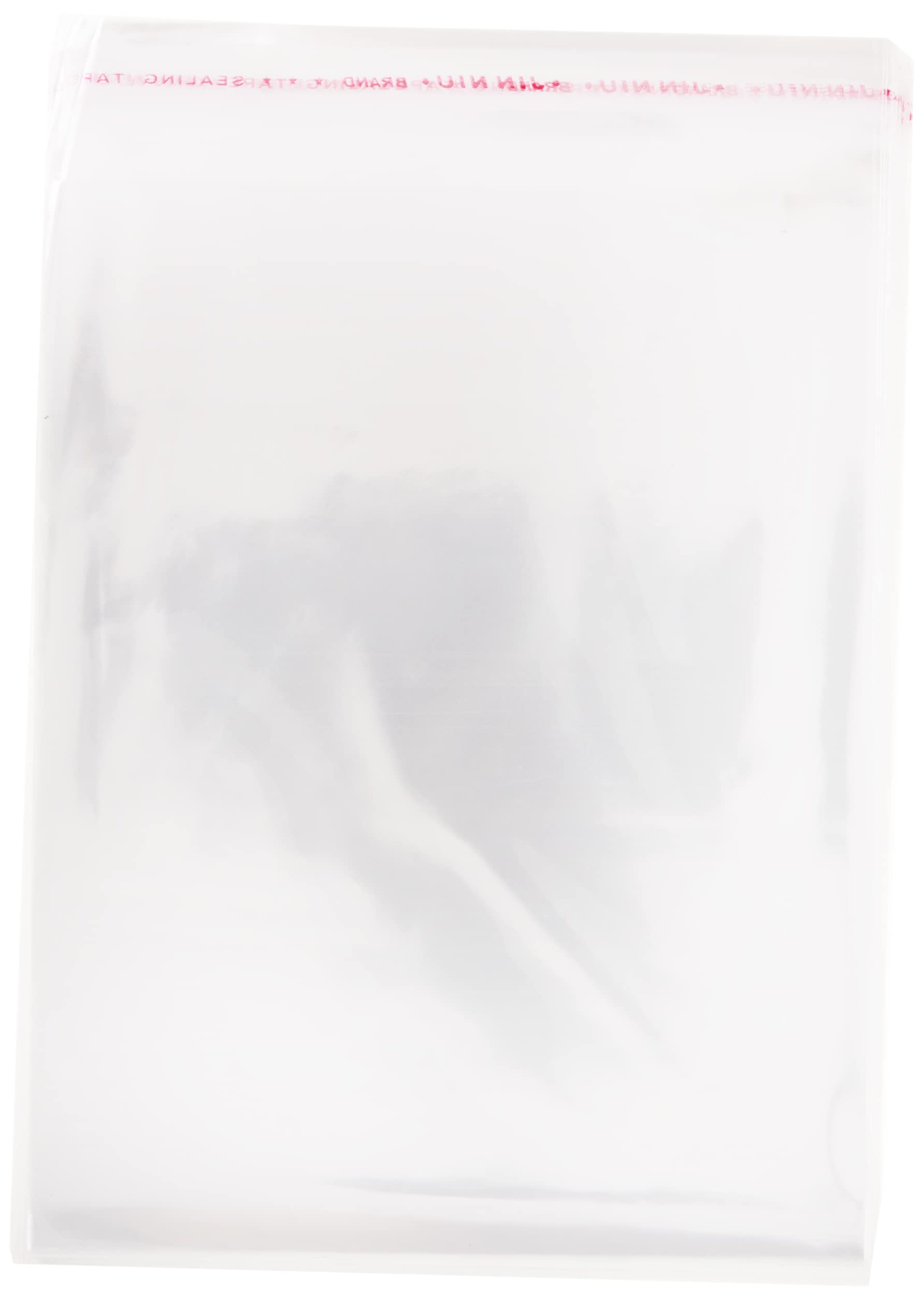 Patty Both 100 Pcs 4 5/8 X 5 3/4 Clear A2+ Card Resealable Cello / Cellophane Bags (Fit One A2 Size Card w/ Envelope)