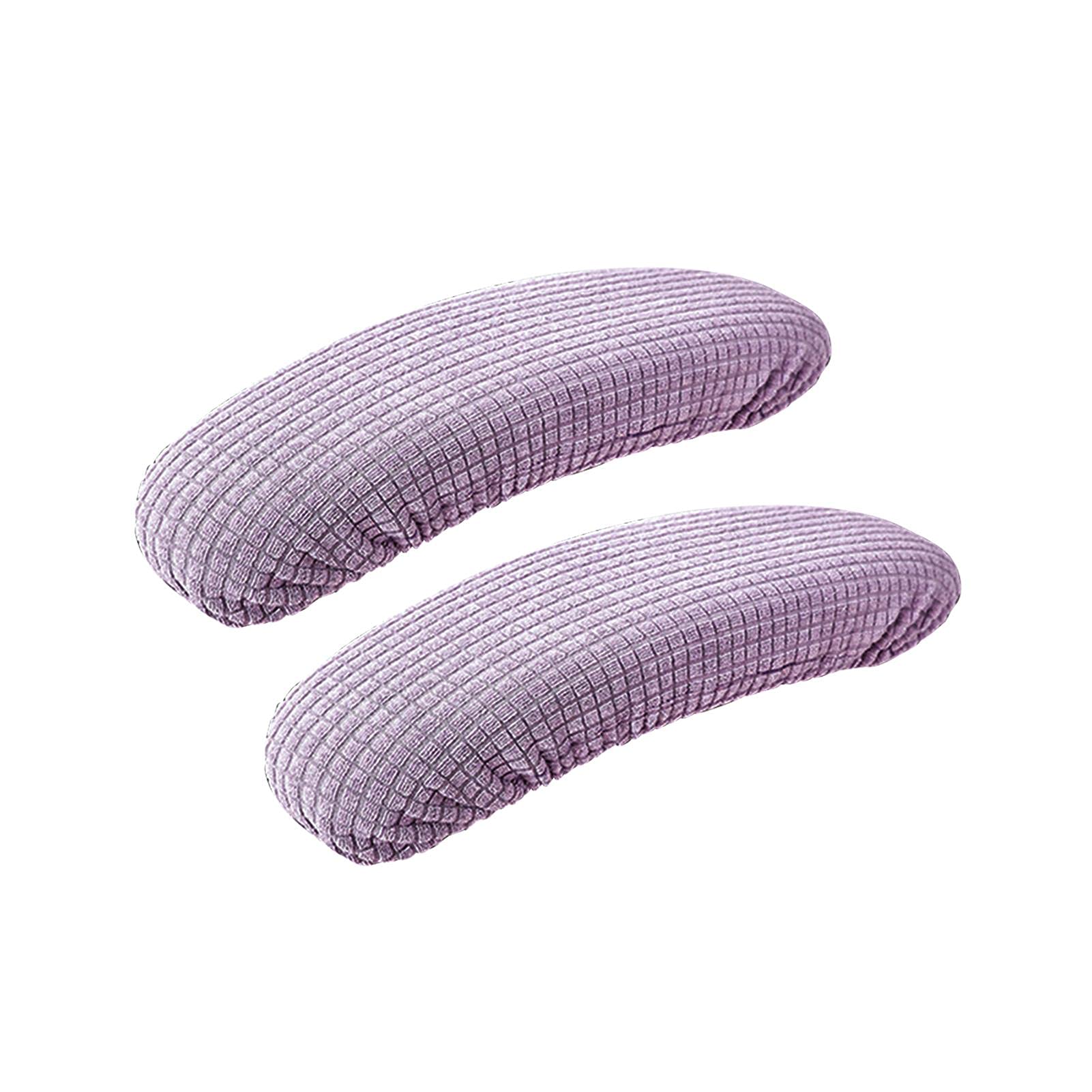 UMXOSM 1pair Office Chair Arm Pad Covers, Stretchable Washable Elastic Office Chair Armrest Slipcovers Covers(Navy Blue)