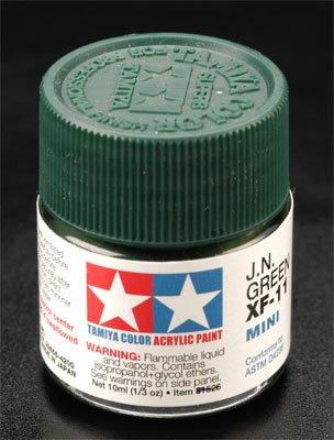 TAMIYA 81711 Acrylic Mini XF11 JN Green 1/3 oz