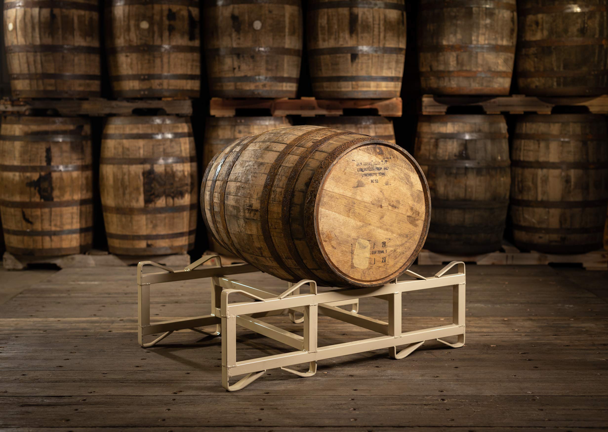 Midwest Barrel Company Authentic Bourbon/Whiskey Barrel (53 Gallon) Used Genuine American Oak Wood Barrel