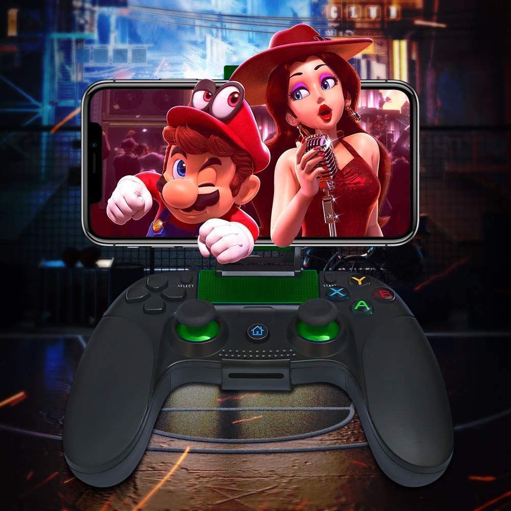 Mobile Game Controller,BestOff Wireless Controller Gamepad Compatible with iOS Android iPhone iPad Samsung Galaxy (does not support above ios 13.4)