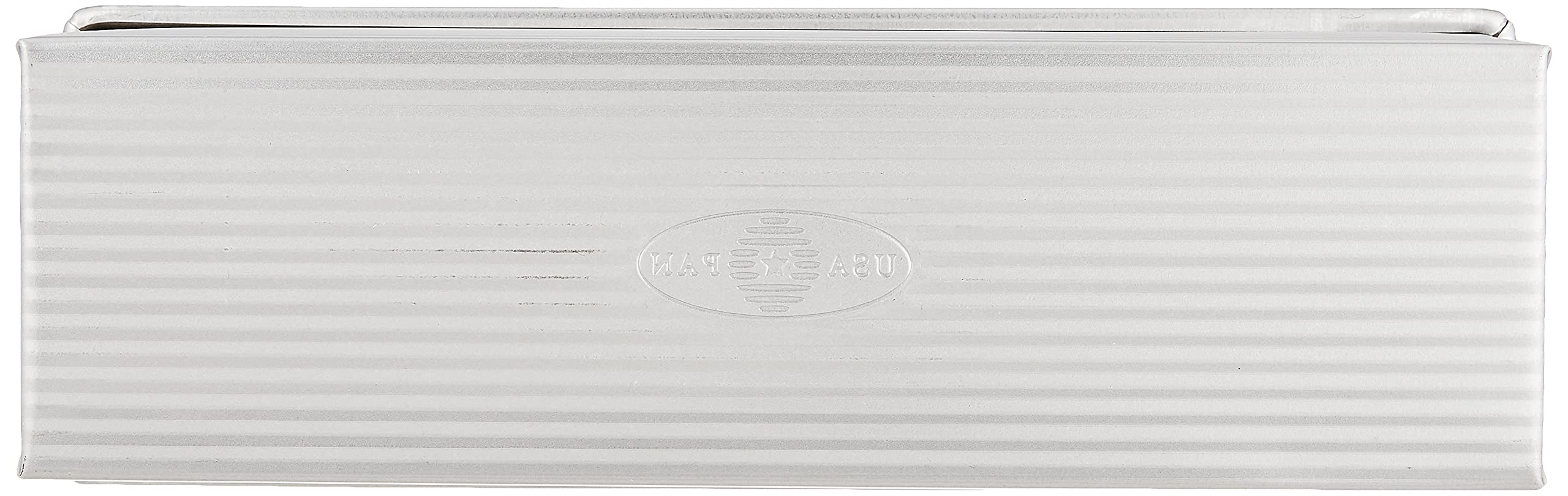 USA Pan Bakeware Pullman Loaf Pan with Cover, 13 x 4 inch, Nonstick & Quick Release Coating, Made in the USA from Aluminized Steel