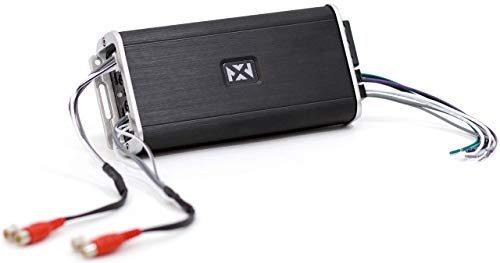 NVX VADM4 400W RMS Full Range Class D 4-Channel Car/Marine/Powersports Compact Micro Amplifier - Marine Certified