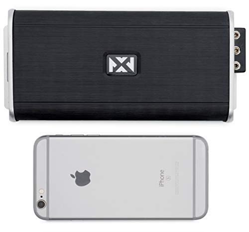NVX VADM4 400W RMS Full Range Class D 4-Channel Car/Marine/Powersports Compact Micro Amplifier - Marine Certified