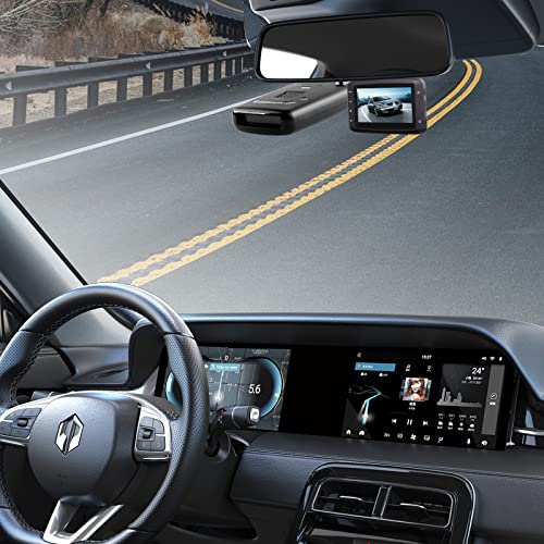 SDSACZMU Radar Detector Mount, Mirror Mount Radar Detector Bracket,Rearview Mirror Rod Radar Mount (for Uniden Series)