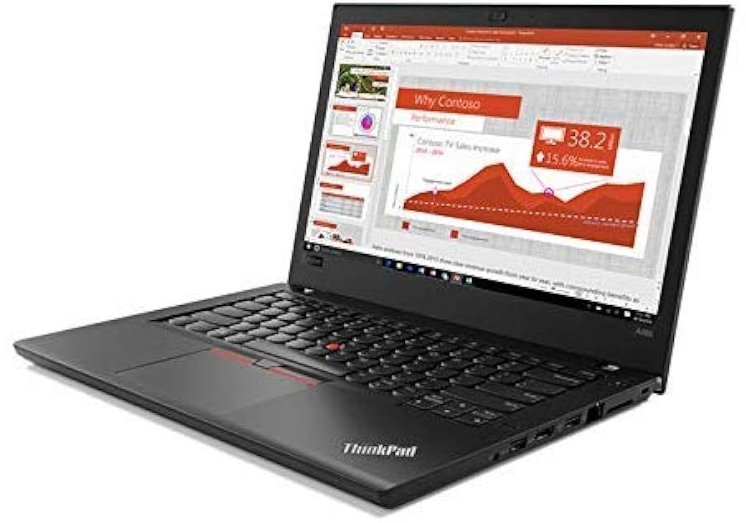 Lenovo ThinkPad A485 Ryzen 5 2500U 16GB RAM 256GB M.2 PCIe SSD 14" FHD IPS Screen Windows 10 Pro (Renewed)