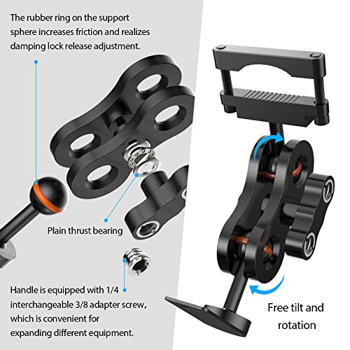 SDSACZMU Radar Detector Mount, Mirror Mount Radar Detector Bracket,Rearview Mirror Rod Radar Mount (for Uniden Series)