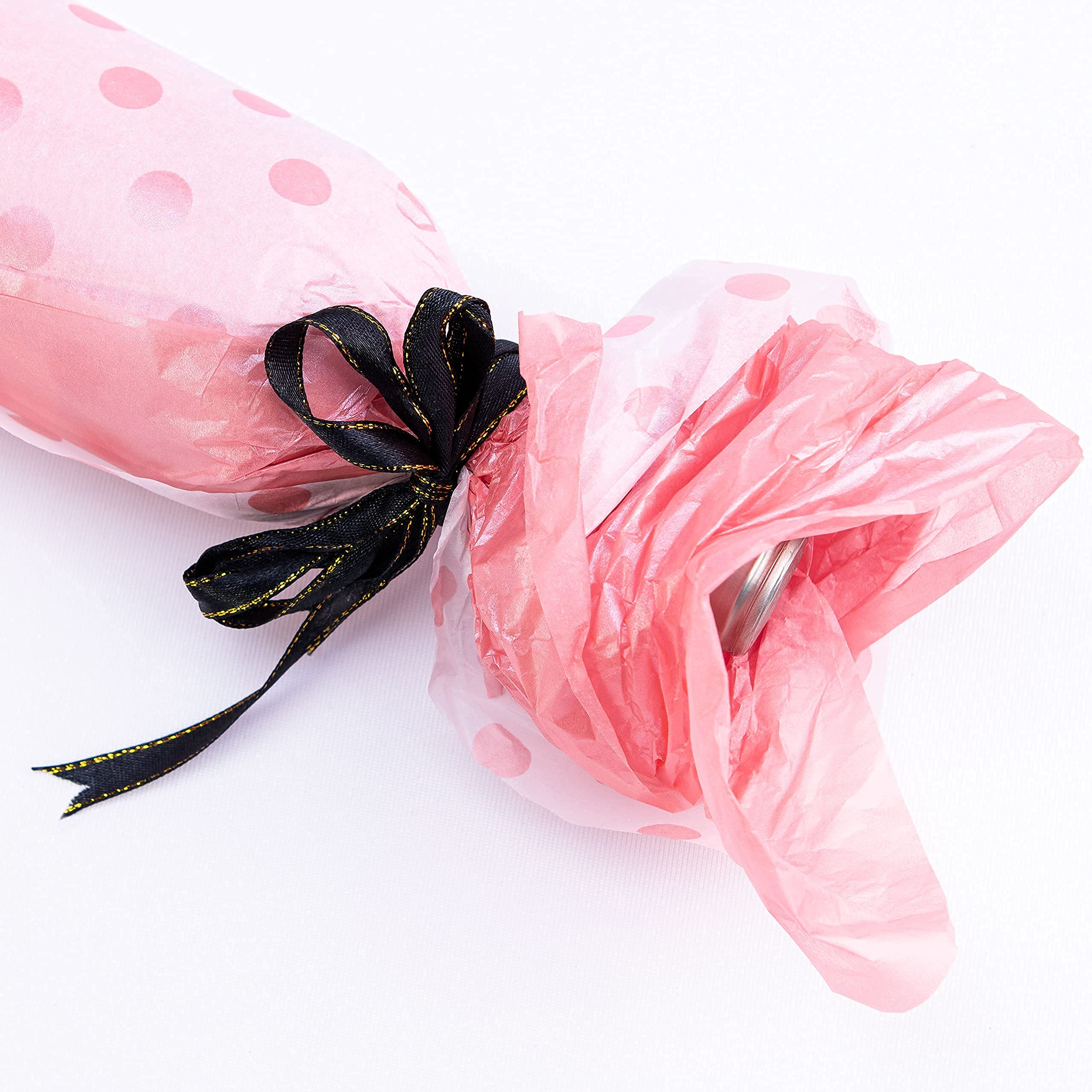 MR FIVE 30 Sheets Salmon Pink Tissue Paper Bulk,Gift Wrapping Tissue Paper 20 x 28 Inch,Pink Tissue Paper for Gift Bags,Crafts and DIY,Gift Wrapping Papper for Birthday Baby Shower Wedding Holiday