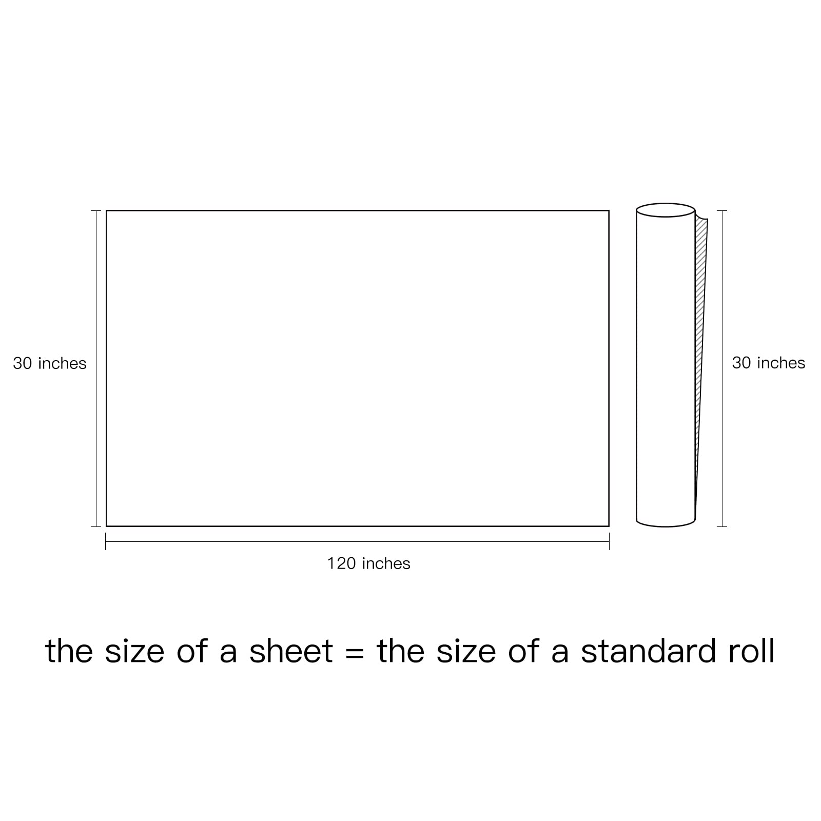 MAYPLUSS Wrapping Paper Large Sheet - FoldedĀ Flat - 6 Different Cat Design (45.2 sq. ft.ttl.) - 27.5 inch X 39.4 inch Per Sheet