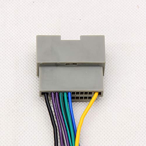 Car Radio Wiring Harness Compatible with Select 2007-2011 Chrysler/Dodge/Jeep Vehicles Aftermarket Install Stereo Receiver