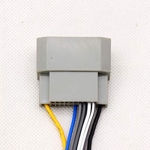 Car Radio Wiring Harness Compatible with Select 2007-2011 Chrysler/Dodge/Jeep Vehicles Aftermarket Install Stereo Receiver