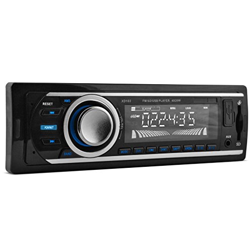 XO Vision XD103 FM and MP3 Stereo Receiver with USB Port and SD Card Slot
