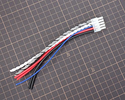 Anyqinsog 10-pin Harness Plug Power High Level Input Cable Wire Harness Compatible with Rockville SS8P and JBL BassPro Nano SW68A-S Car/Truck Subwoofer
