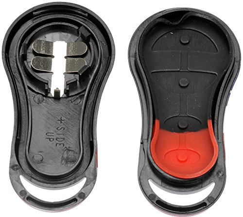 Dorman 13628US Keyless Entry Transmitter Cover Compatible with Select Chrysler / Dodge / Plymouth Models, Red; White; Blue