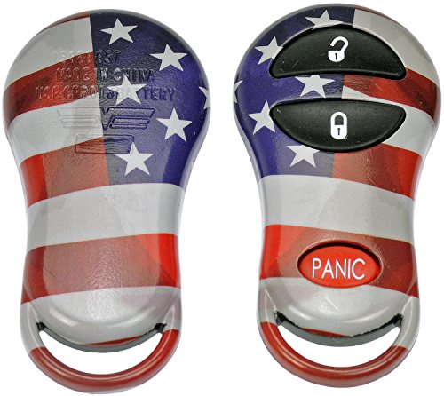 Dorman 13628US Keyless Entry Transmitter Cover Compatible with Select Chrysler / Dodge / Plymouth Models, Red; White; Blue