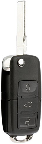 KeylessOption Keyless Entry Remote Control Car Flip Key Fob Replacement for HLO1J0959753AM, HLO1J0959753DC