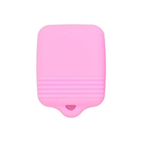 SEGADEN Silicone Cover Protector Case Holder Skin Jacket Compatible with FORD LINCOLN MAZDA MERCURY 3 Button Remote Key Fobs FCC CWTWB1U345 CWTWB1U331 GQ43VT11T CV2715 Pink