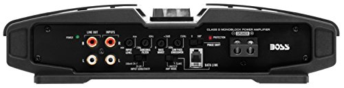 BOSS Audio Systems PD5000 Phantom 5000-Watt, 1, 2, 4 Ohm Stable Class D Monoblock Car Amplifier with Remote Subwoofer Control