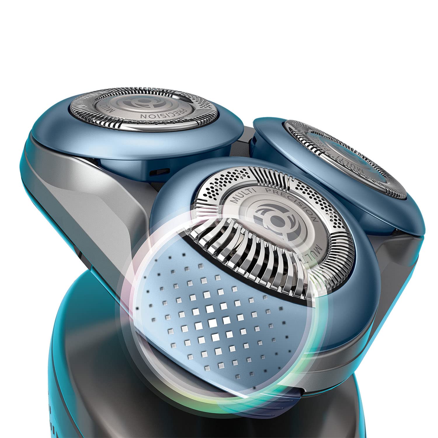 Philips Norelco Electric Shaver for Men Series 6000 Wet/Dry Electric Shaver with Trimmer Attachment Rechargeable Electric Razor with Multi MultiPrecision Cutting System