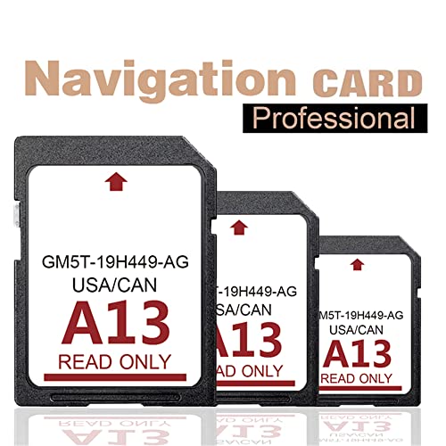 2022 A13 Navigation Car GPS SD Card GM5T-19H449-AG Compatible with Lincoln&Ford Support USA/Canada New Maps