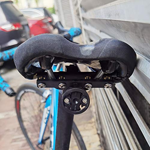 LICHIFIT Bicycle Saddle Seat Bow Mount Taillight Holder for Garmin Varia Rearview Radar RVR315 RTL510