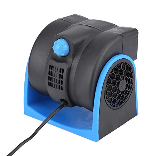 Acouto 12V Car Air Fan Universal Auto Car Vehicle Mini Adjustable Portable Speed Silent Car Fans Electric Air Fan with Cigarette-Lighter Plug
