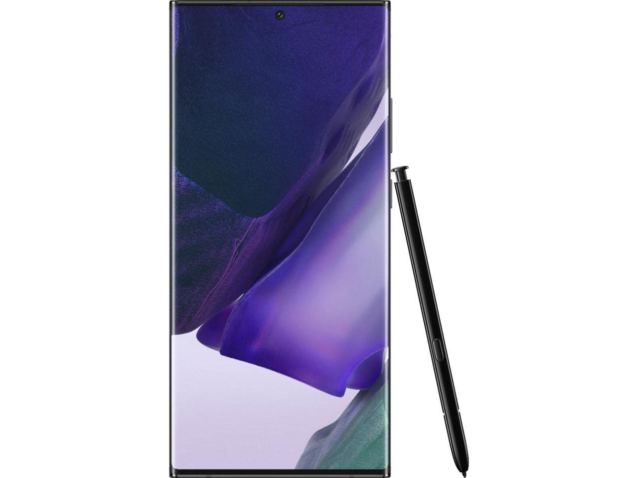 Samsung Galaxy Note20 Ultra N985F-DS, Dual SIM LTE, International Version (No US Warranty), 256GB 8GB RAM, Mystic Black - GSM Unlocked