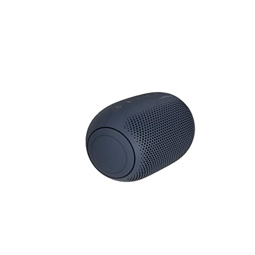LG XBOOM Go Speaker PL2 Jellybean Portable Wireless Bluetooth, Big Bass, Sound by Meridian, Water-Resistant, Sound Boost EQ, 10 Hour Battery Life - Black