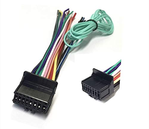 ASC Car Stereo Power Speaker Wire Harness Plug for Pioneer/Premier Aftermarket DVD Nav Radio Avic-D3 Z110 X920 X930 Z120 Z130 AVIC-X930BT Z120BT Z130BT CDP1063, CDP1307,CDP1095, CDP1137 + More