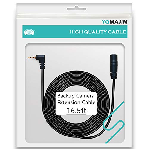 Dash Cam Backup Camera Extension Cable,2.5mm Male to Female Extension Cord for Rear Camera-16.5 Ft