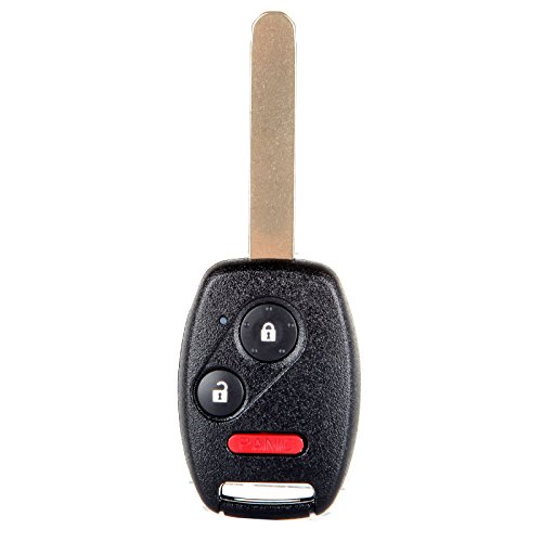 OCPTY 1X Uncut Keyless Entry Remote Control Key Fob Transmitter Replacement for 07-13 for Honda CRV/10-11 for Honda for Accord for Crosstour/ 10-12 for Honda for Insight/ 10-13 for Honda MLBHLIK-1T