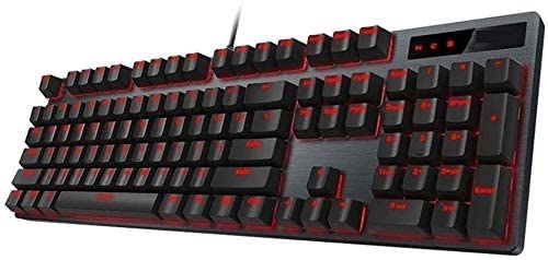 Gaming Keyboard USB Wired Backlit Keyboard LED Gaming Keyboard Mouse Set for Laptop PC Computer Game and Work